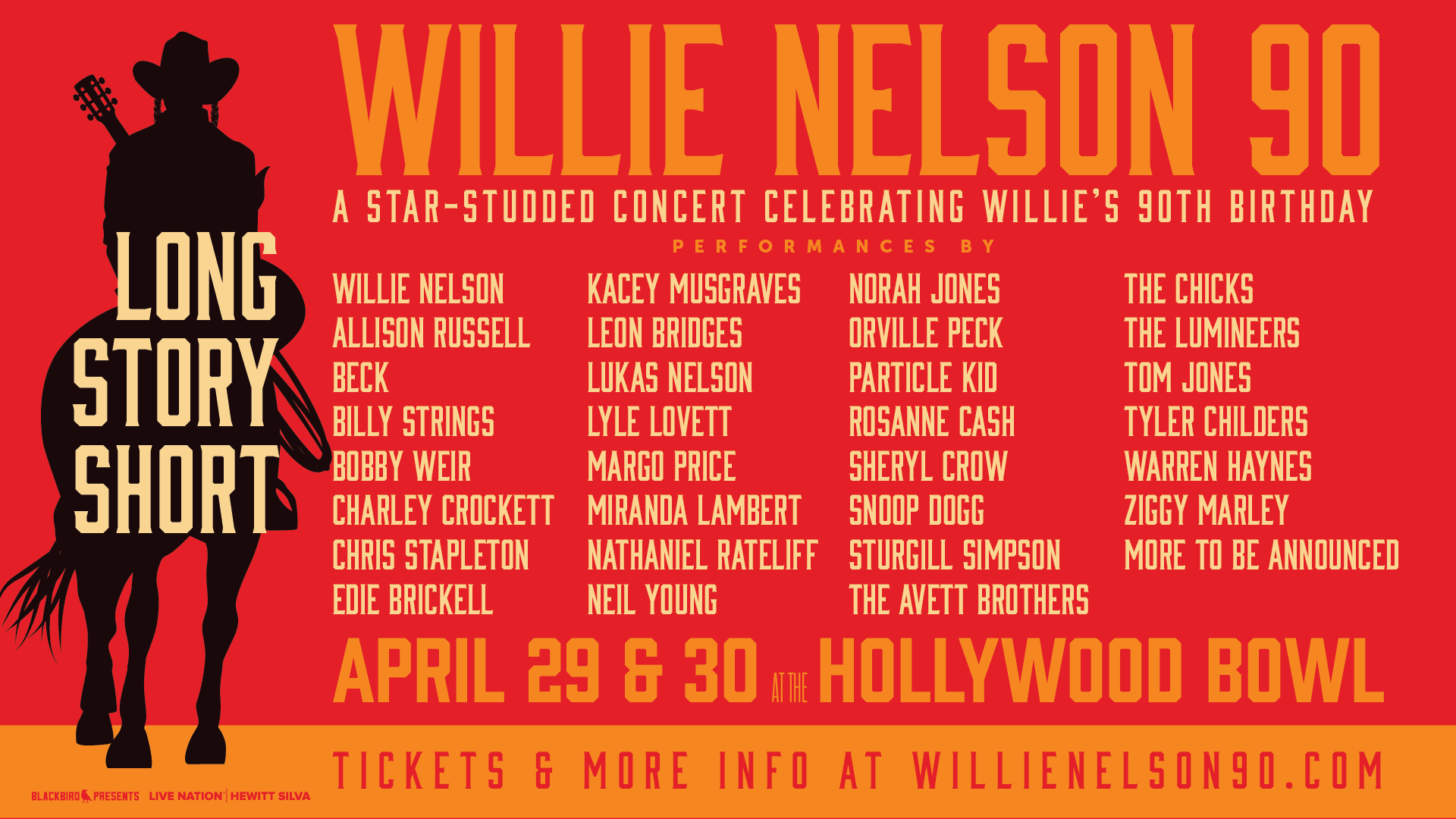 Willie Nelson s 90th Birthday At The Hollywood Bowl